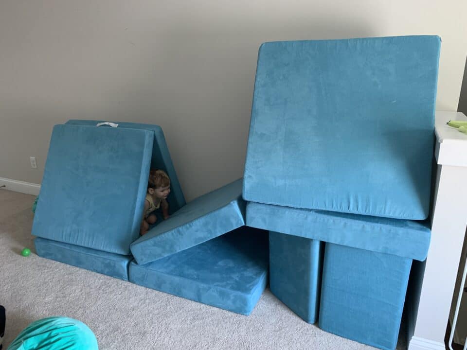 The Ultimate Review of the Nugget Kid's Couch! - Celebrating with kids