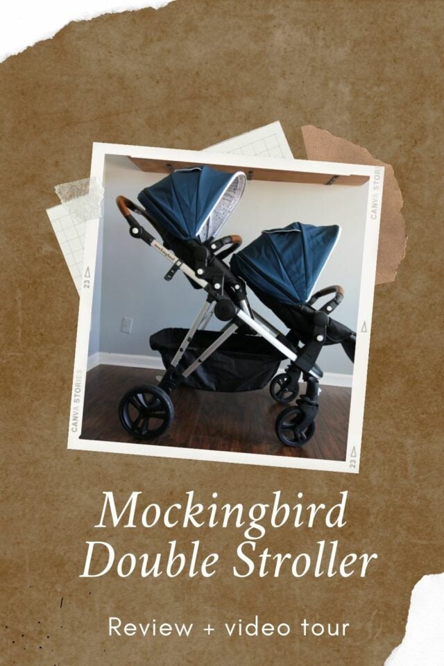 Mockingbird Double Stroller Review - Celebrating with kids