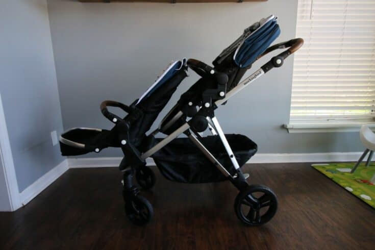 Mockingbird Double Stroller Review - Celebrating with kids