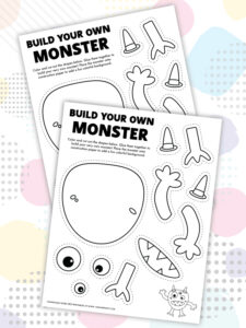 31 Monster themed activities for preschoolers - Celebrating with kids