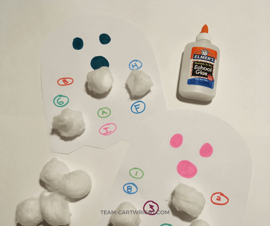 Ghost themed crafts & activities for preschoolers - Celebrating with kids