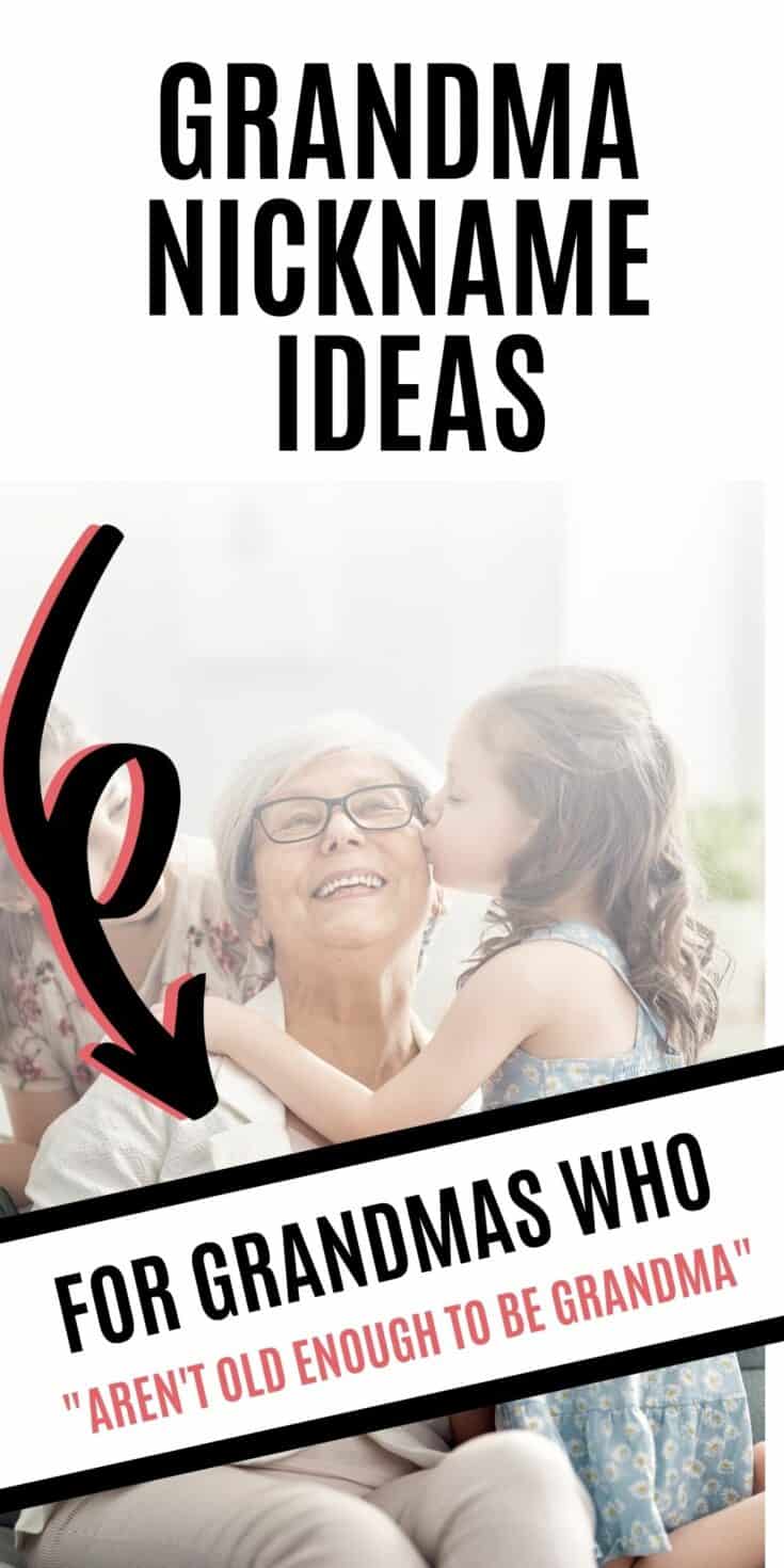 The best nicknames for a Great Grandma - Celebrating with kids