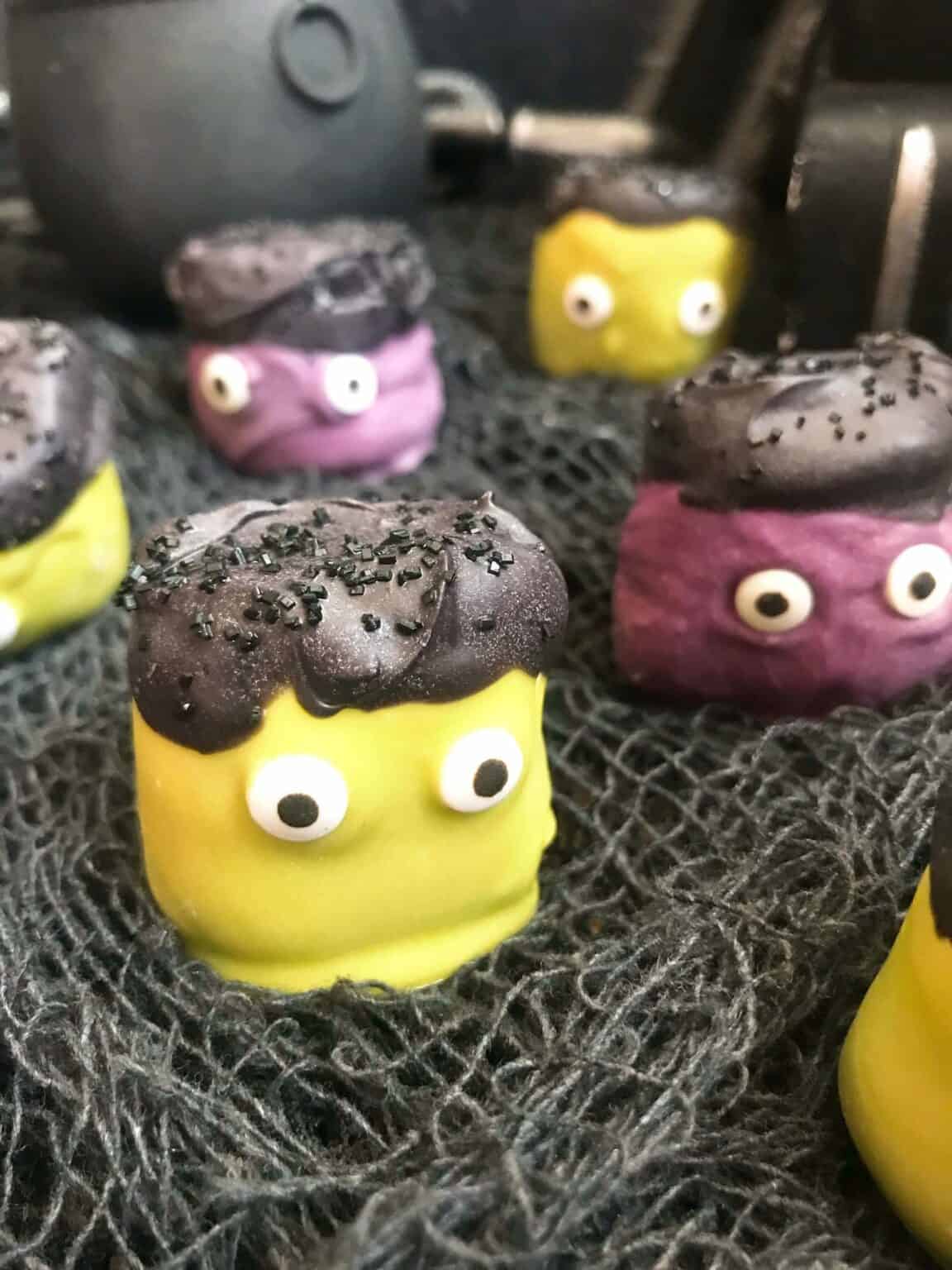 Monster themed foods for kids - Celebrating with kids