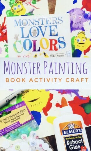 31 Monster themed activities for preschoolers - Celebrating with kids