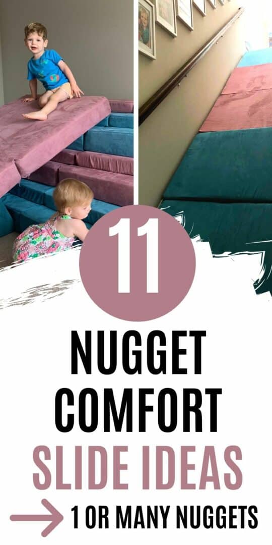 11 Nugget Comfort Slide Ideas - Celebrating with kids