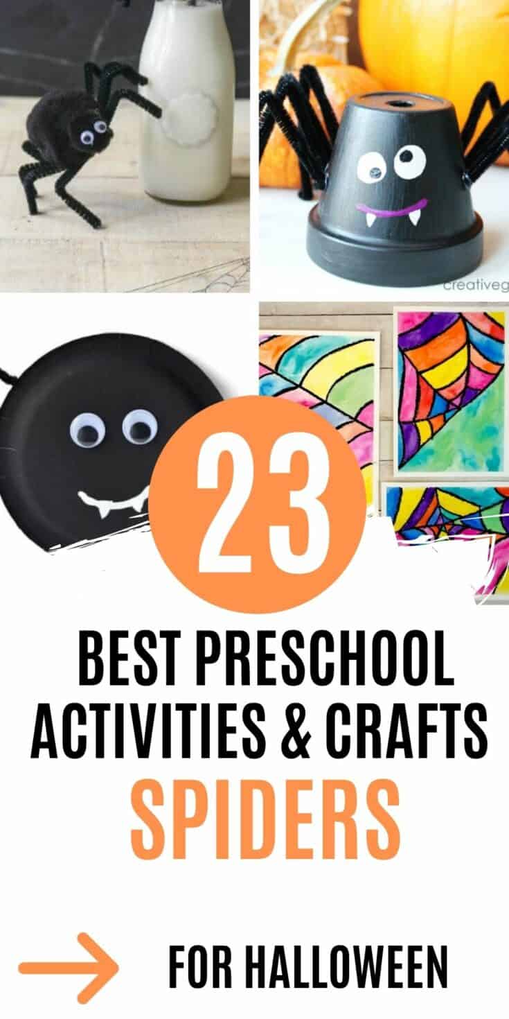 24 Spider themed activities + crafts for preschoolers - Celebrating ...