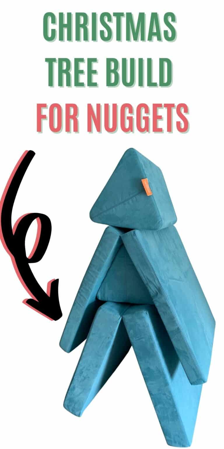 How to make a Nugget Christmas tree - Celebrating with kids