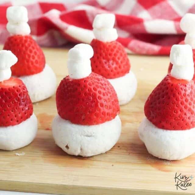 22 Fun & Easy Santa Snacks for Kids - Celebrating with kids