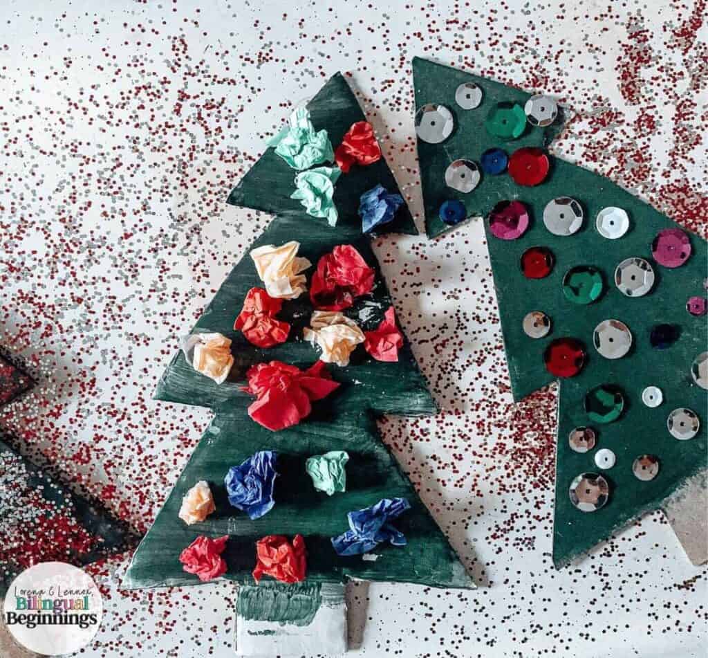 25 Christmas painting ideas for kids - Celebrating with kids