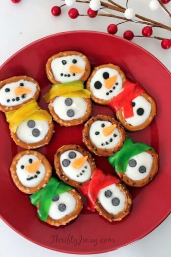 33 yummy snowman treat ideas - Celebrating with kids