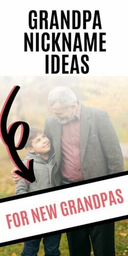 Nicknames for Grandpa - Celebrating with kids