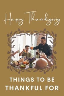 Things to be Thankful for this Thanksgiving - Celebrating with kids