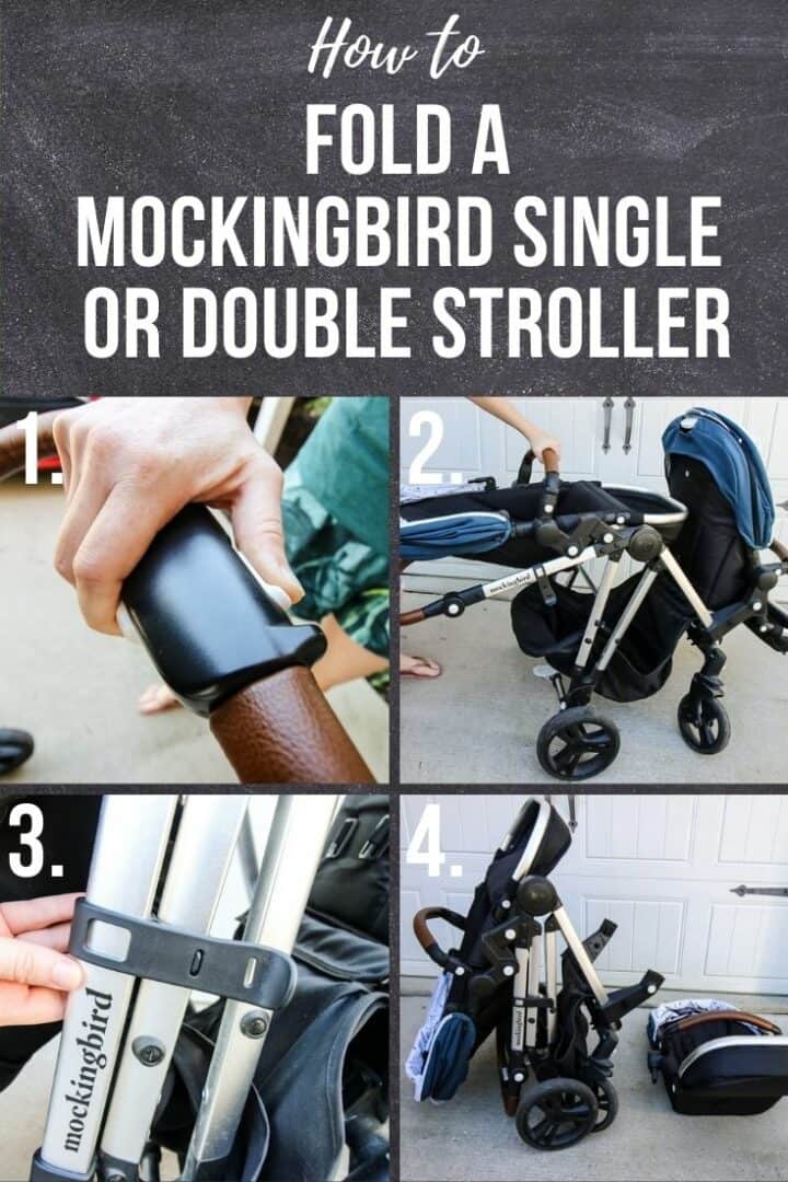 How to fold a Mockingbird Stroller - Celebrating with kids