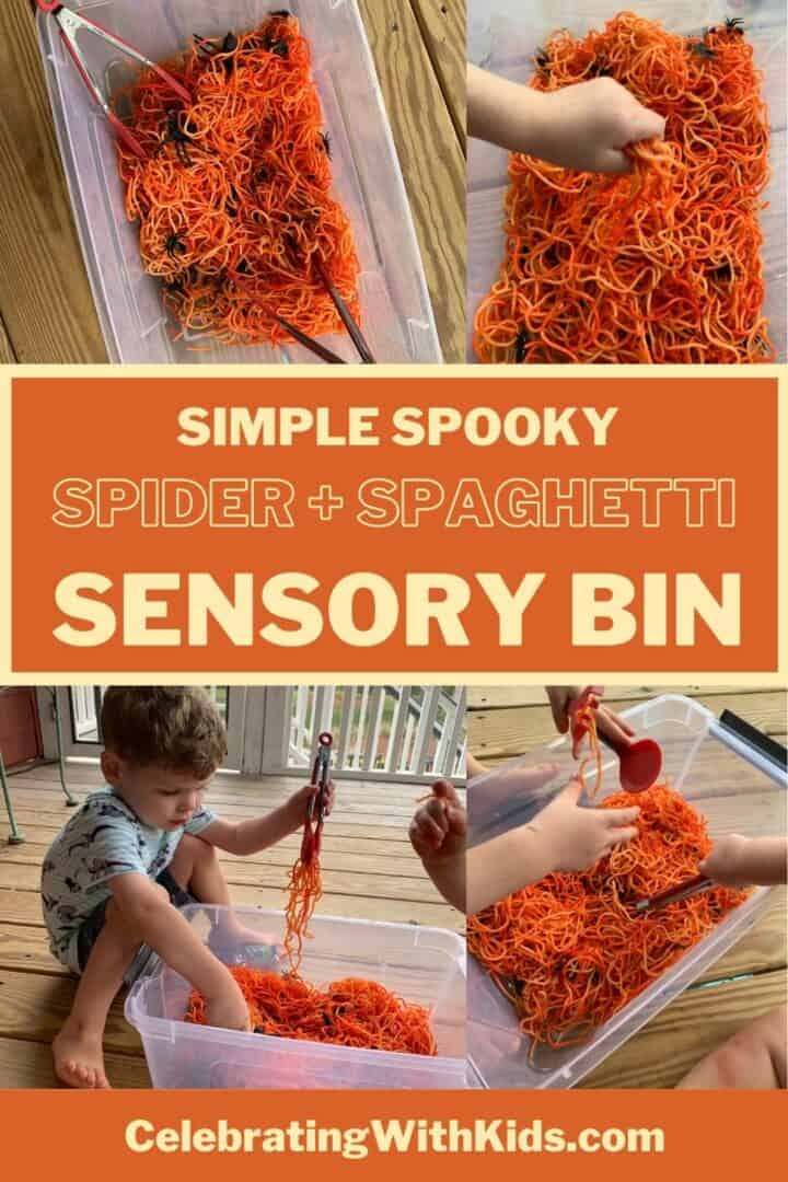 9 Fun Spider Sensory Activity Ideas - Celebrating with kids