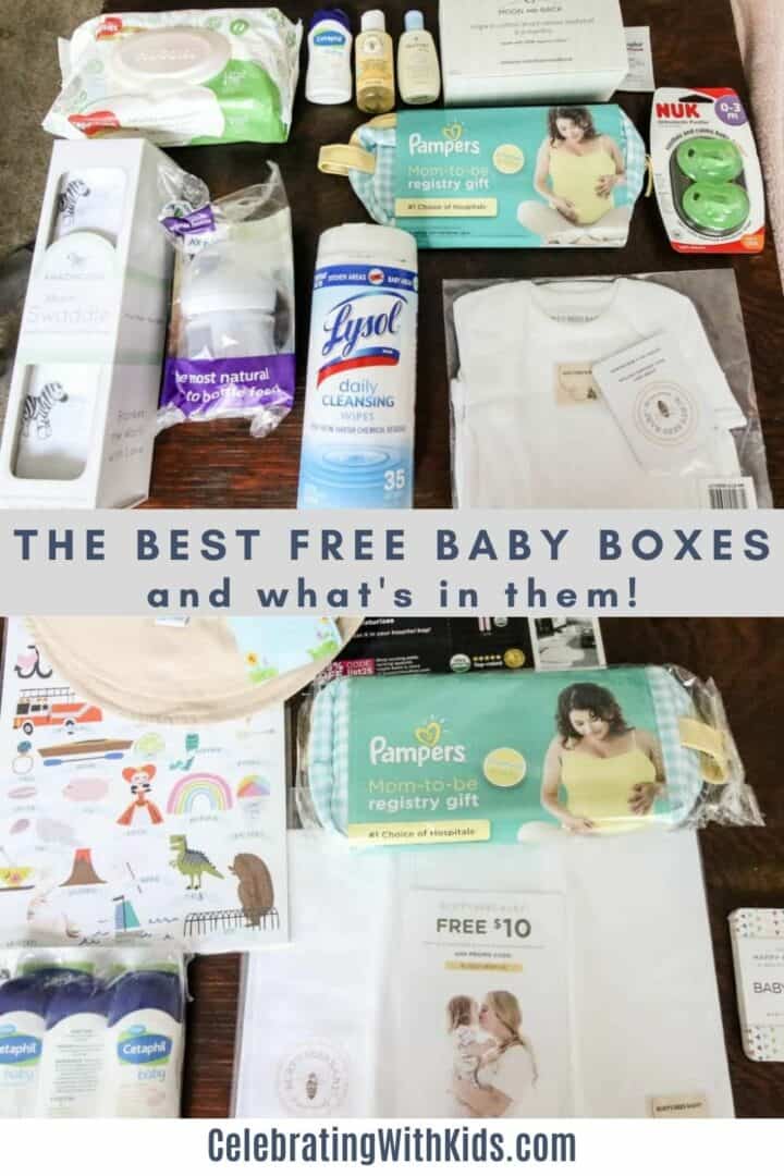 The best free baby boxes and what's in them! - Celebrating with kids