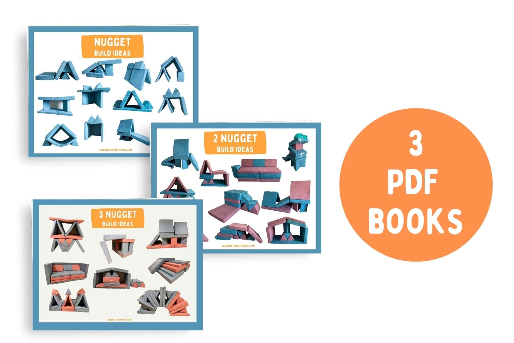 Get our premium Nugget Builds Book bundle! - Celebrating with kids