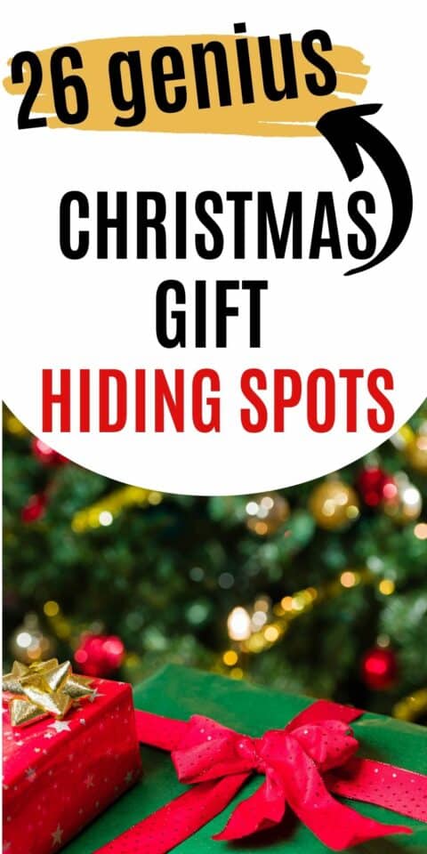 The 26 best Christmas gift hiding places - Celebrating with kids
