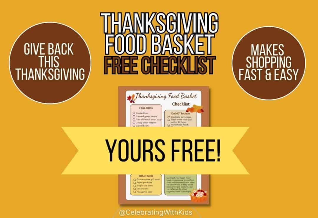How to make Thanksgiving food baskets for needy families - Celebrating ...