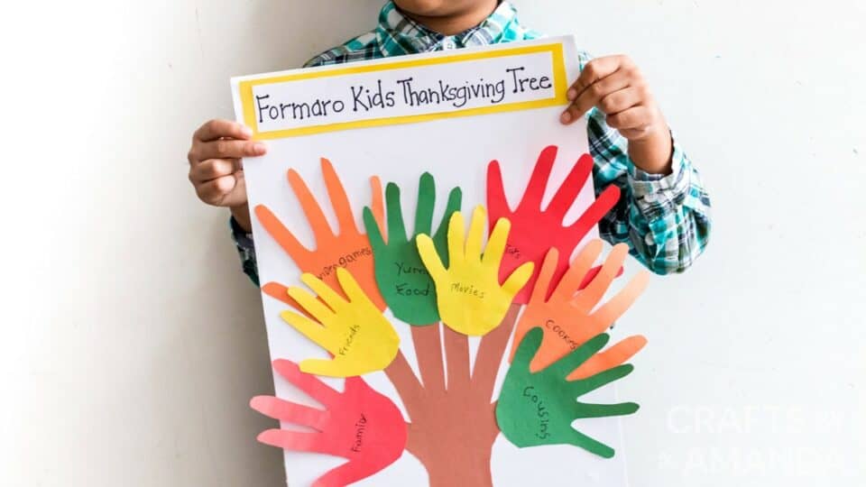 20 Fun & Easy Thankful Crafts for Kids - Celebrating with kids