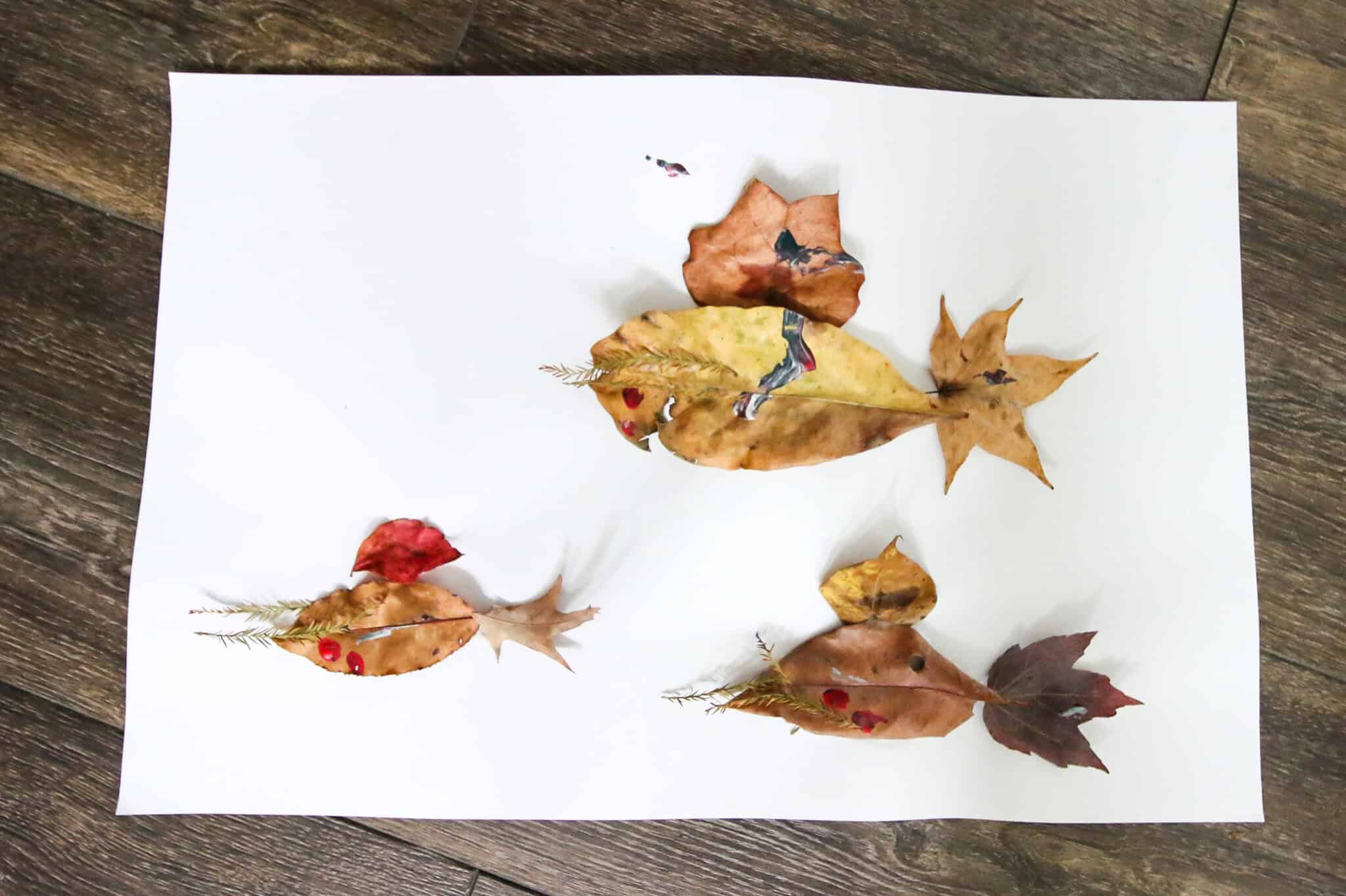 Nature Craft Idea: Leaf Animals! - Celebrating with kids