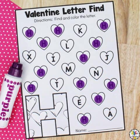 35 Best Free Valentines Day Printables for Preschoolers - Celebrating ...