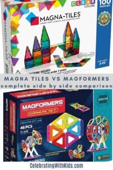 Magna tiles vs Magformers: which is best for you?! - Celebrating with kids