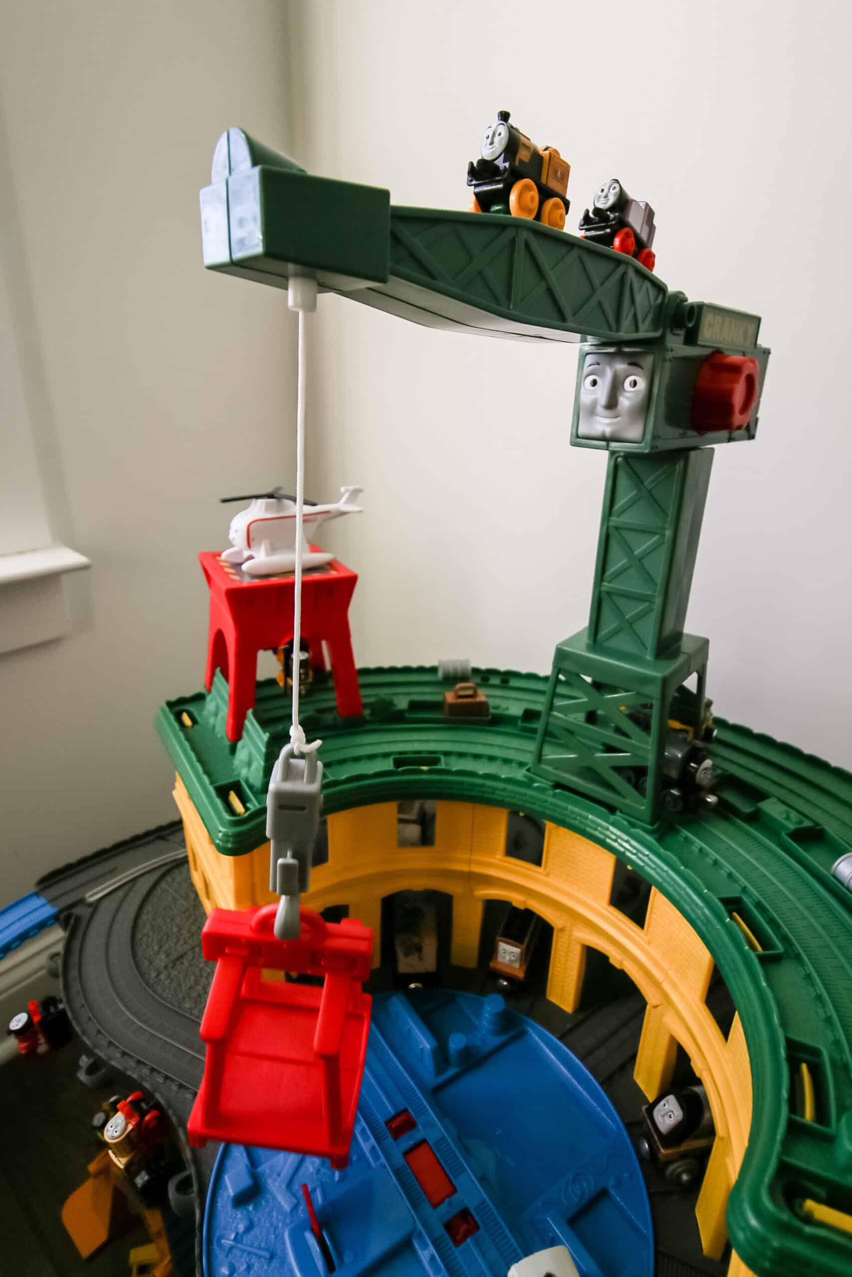 Thomas & Friends Super Station Review - Celebrating with kids