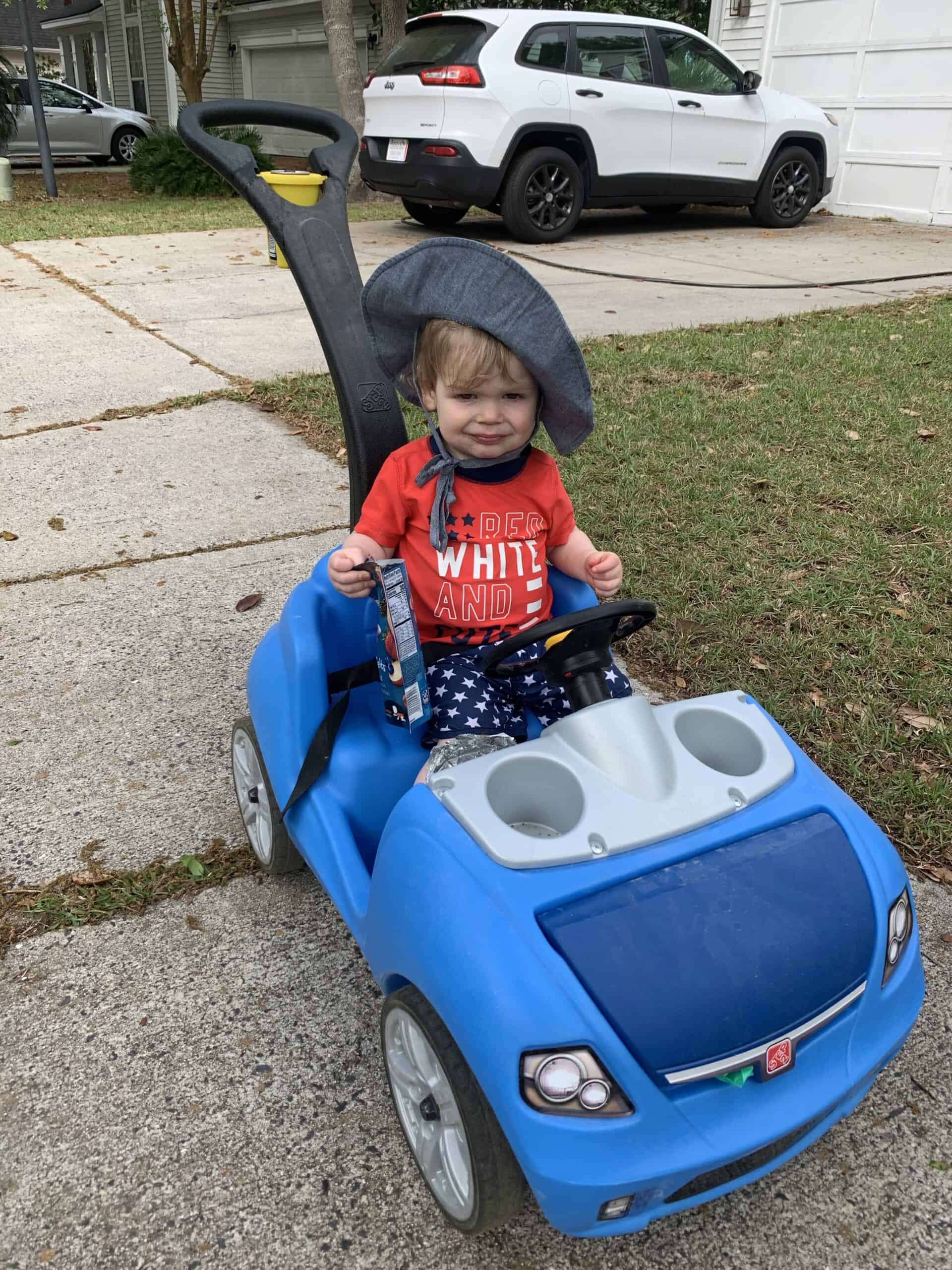 Review: Step2 Whisper Ride II Ride On Push Car - Celebrating with kids