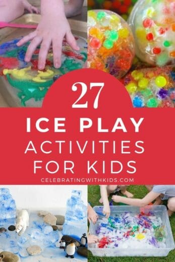 27 Ice Play Ideas for kids! - Celebrating with kids