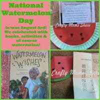 16 Watermelon Activities + Crafts for preschoolers - Celebrating with kids