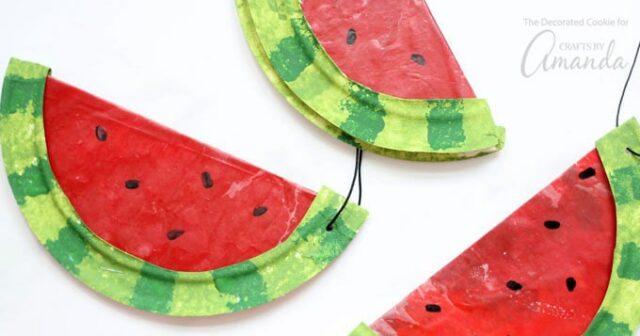 16 Watermelon Activities + Crafts for preschoolers - Celebrating with kids