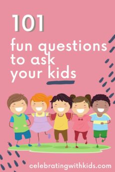 101 fun & silly questions for kids - Celebrating with kids