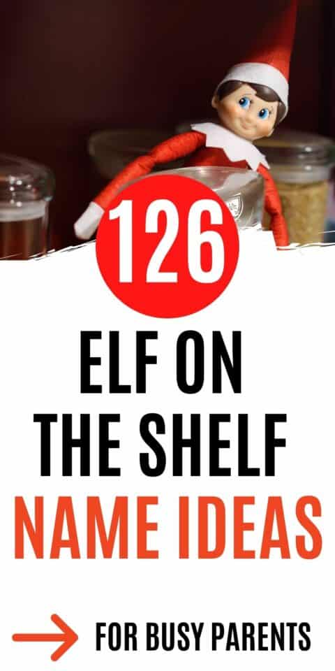 The 126 best elf on the shelf names - Celebrating with kids