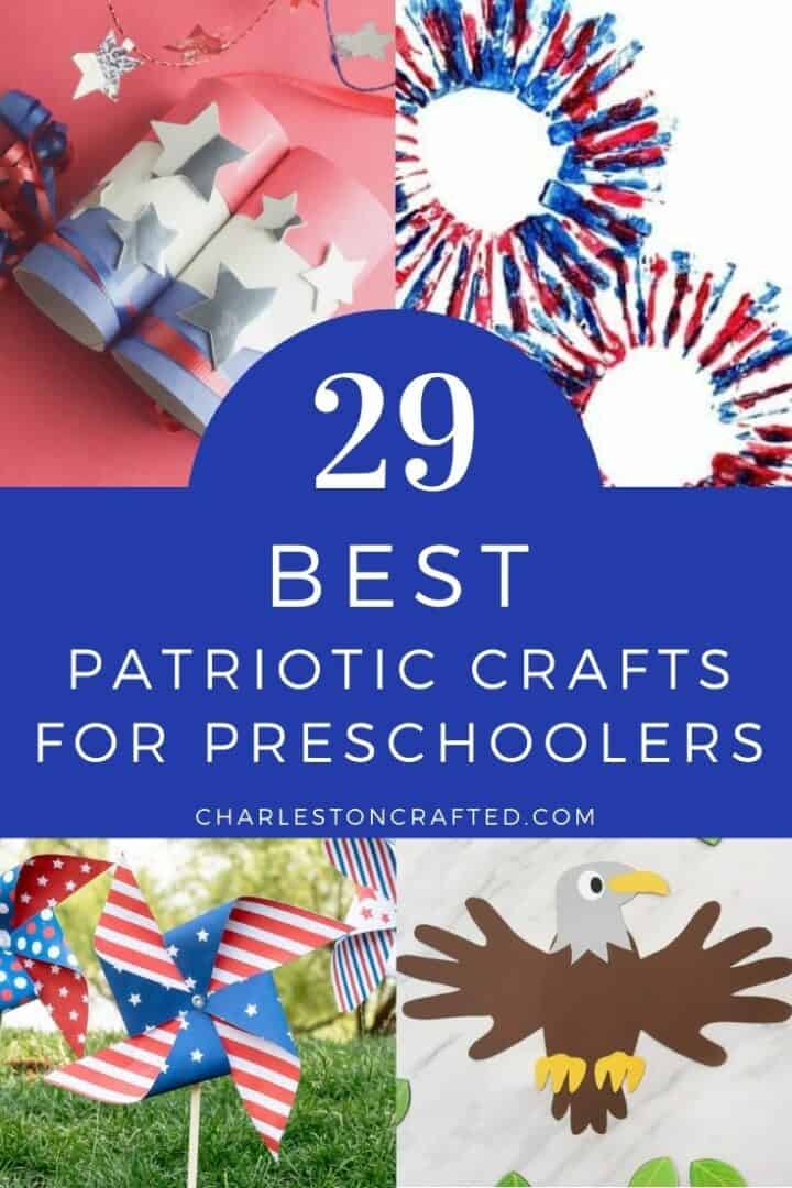 30 Patriotic Crafts for Preschoolers - Celebrating with kids