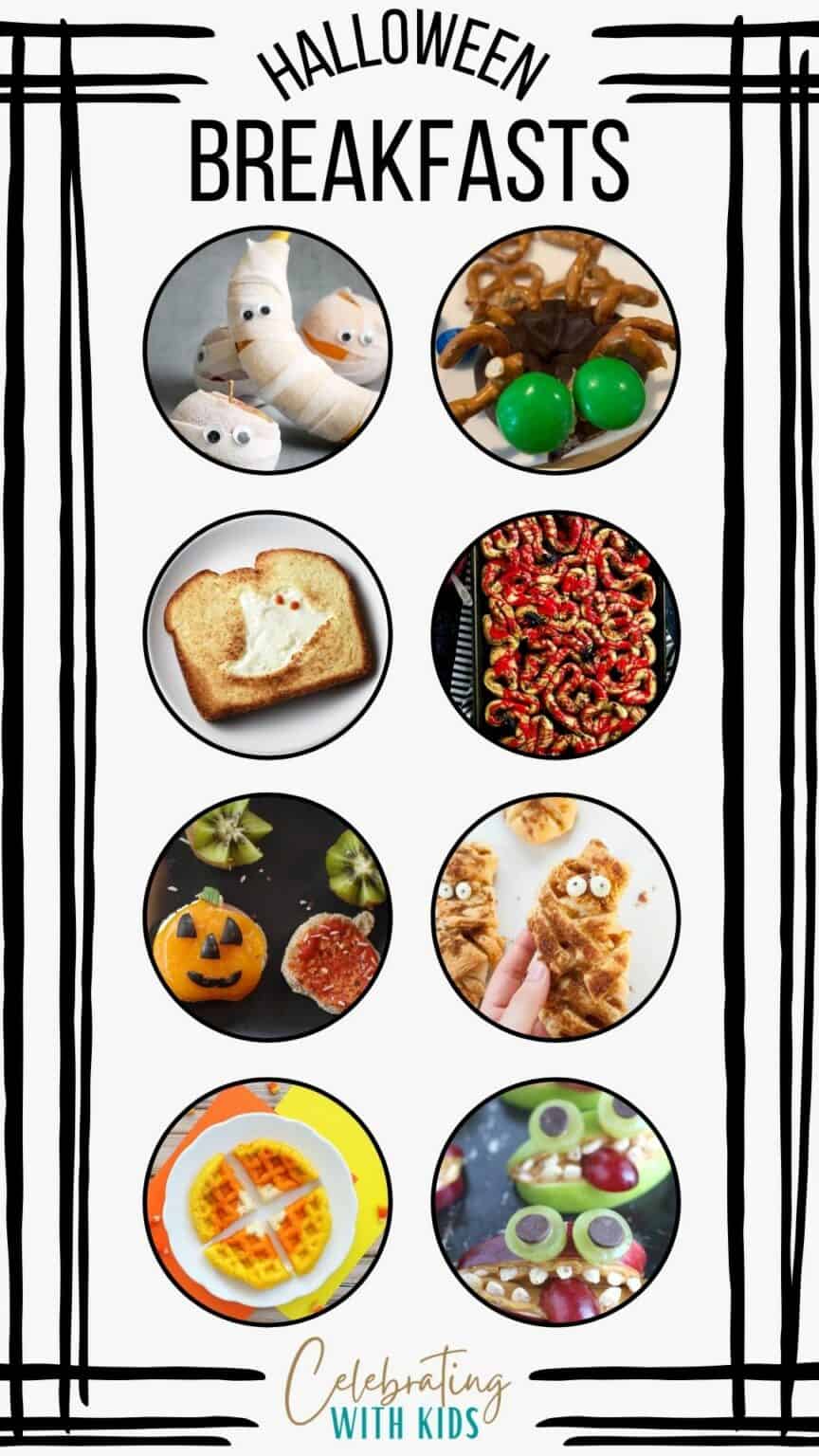 17 fun & easy Halloween breakfast ideas - Celebrating with kids