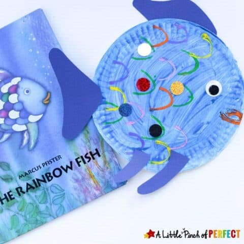 12 Rainbow fish crafts for preschoolers - Celebrating with kids