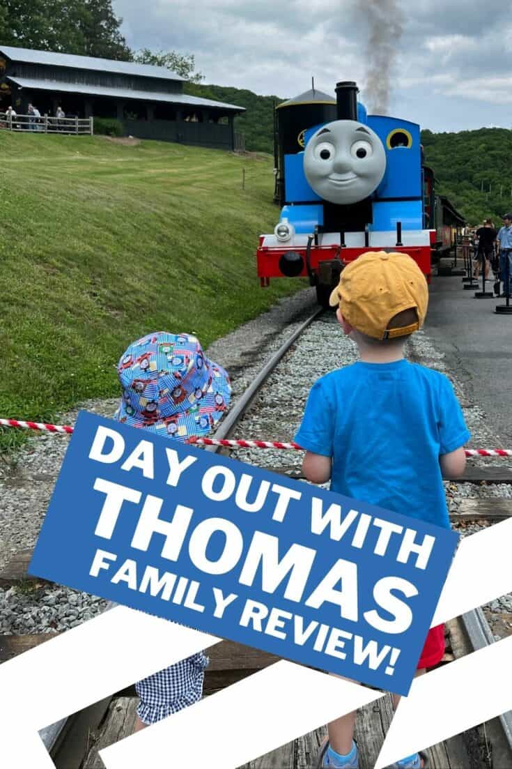Day out with Thomas Complete Review - Celebrating with kids