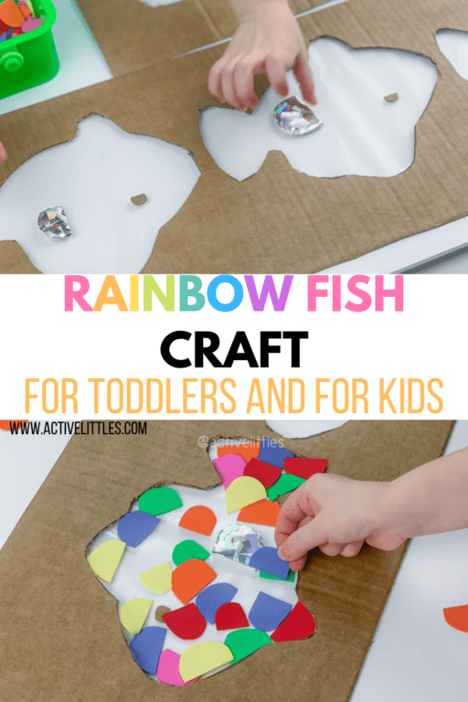 12 Rainbow fish crafts for preschoolers - Celebrating with kids