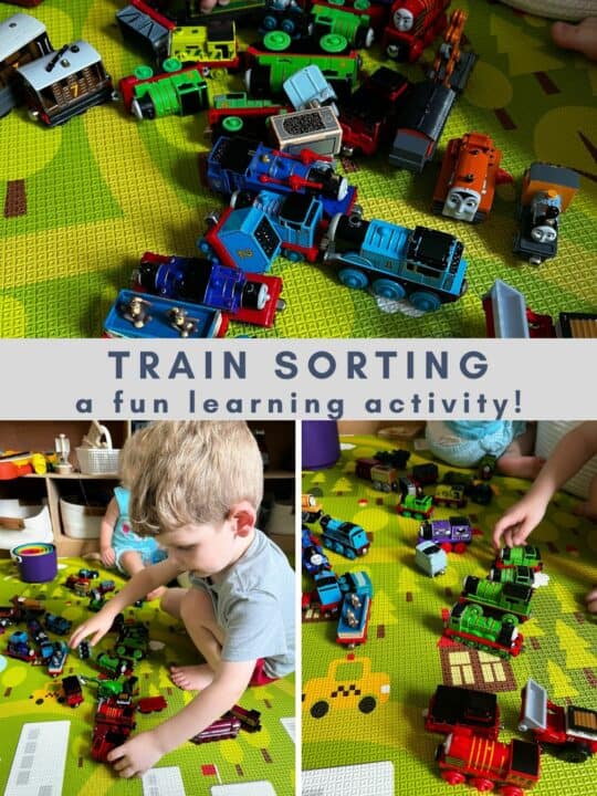 The longest track: a train learning exercise for kids! - Celebrating ...