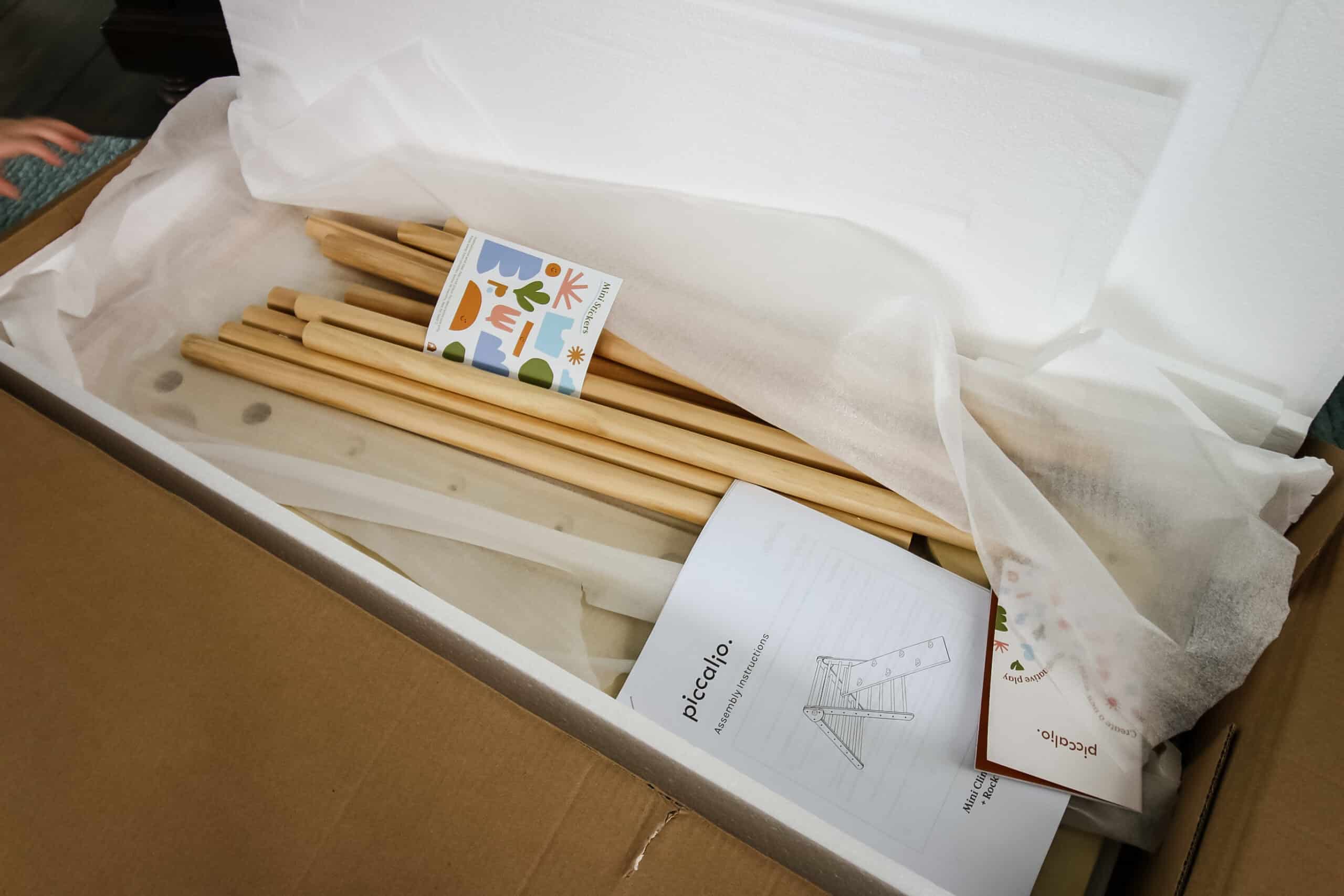 Piccalio Mini Climber Pikler Triangle Set Review - Celebrating with kids