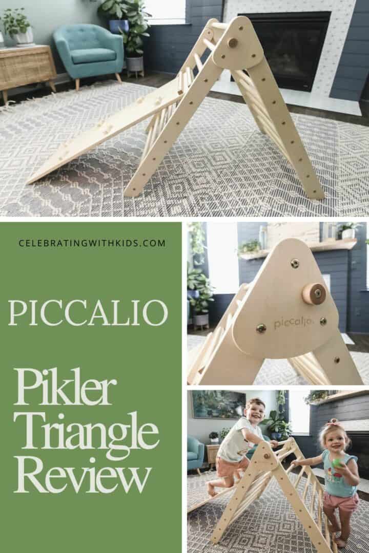 Piccalio Mini Climber Pikler Triangle Set Review - Celebrating with kids