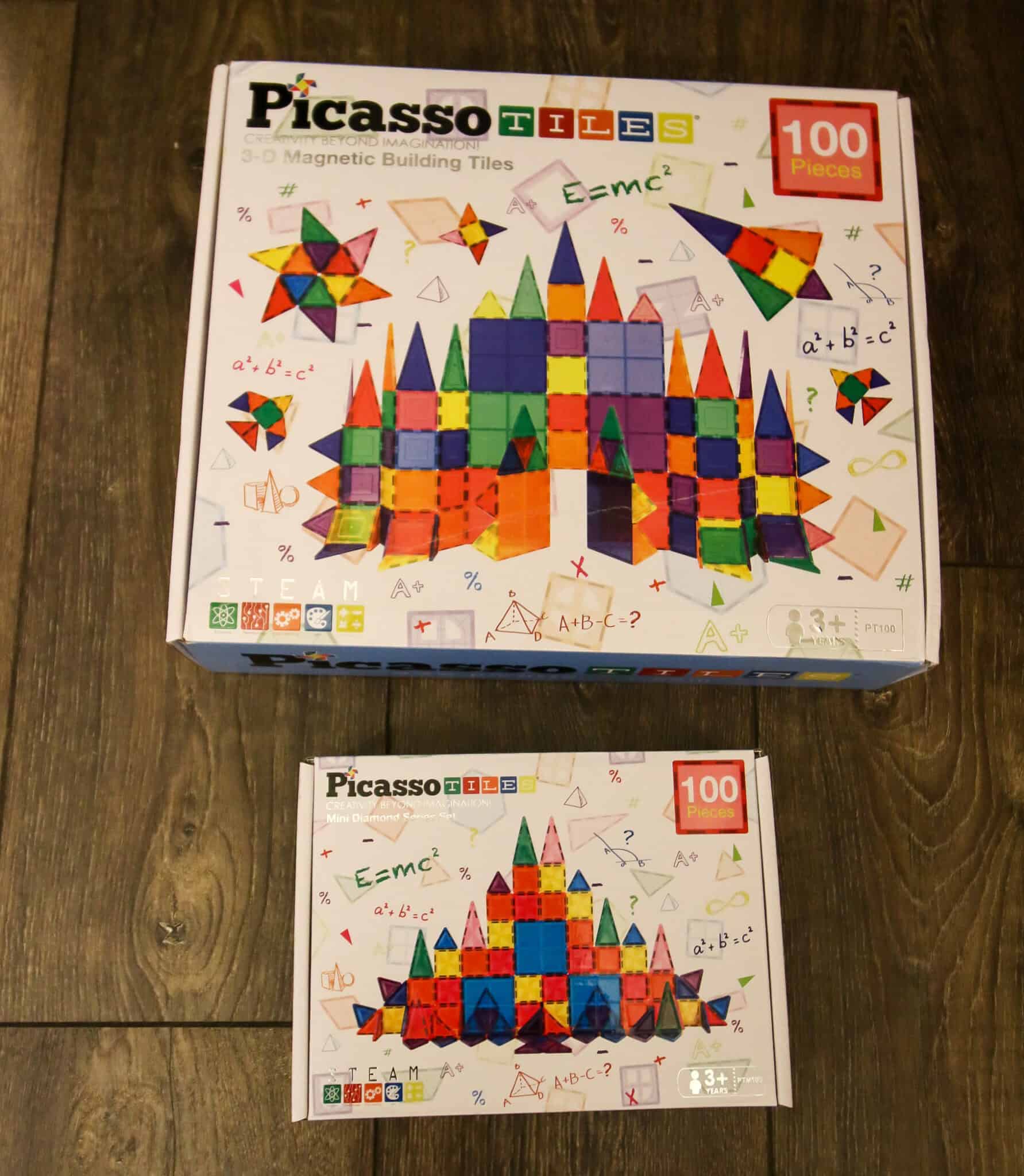 Picasso Tiles vs Mini Picasso Tiles: let's compare - Celebrating with kids