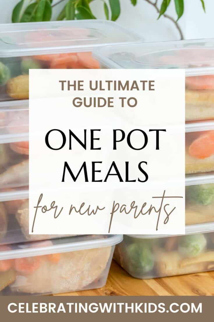 39 easy and delicious one-pot meals for new moms - Celebrating with kids