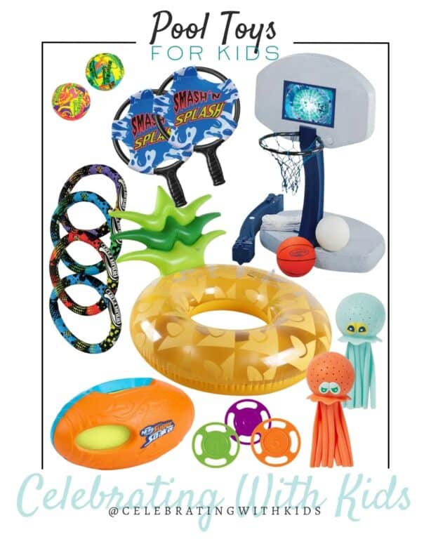 The best pool toys for kids this summer! - Celebrating with kids