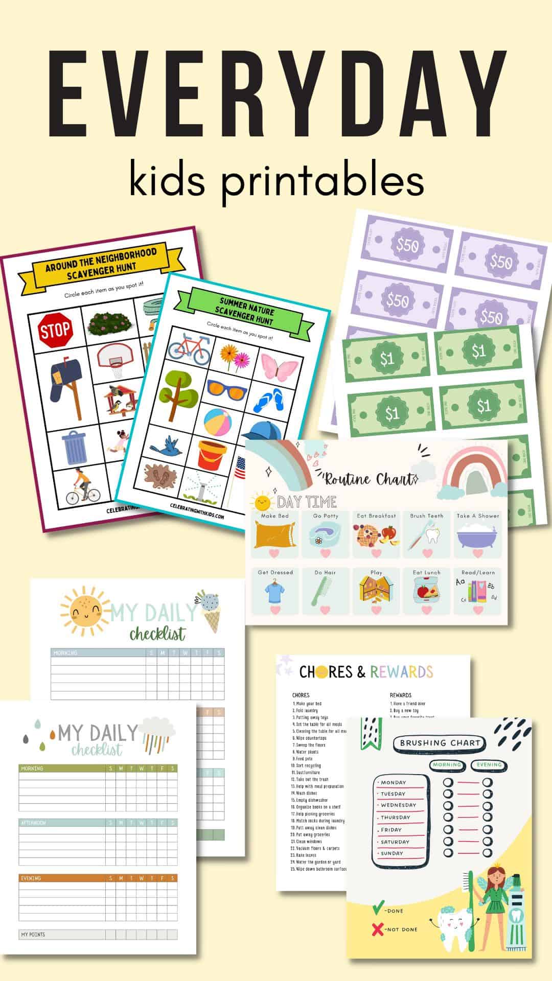 Premium Printables Membership - Celebrating with kids