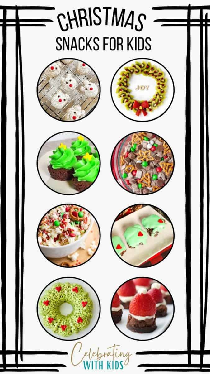 22 cute Christmas snacks for kids - Celebrating with kids