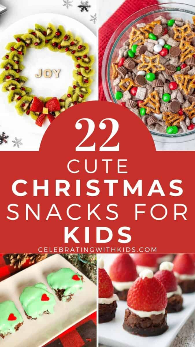 22 cute Christmas snacks for kids - Celebrating with kids
