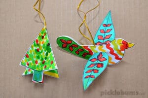 28 Printable Christmas Decorations - Celebrating with kids