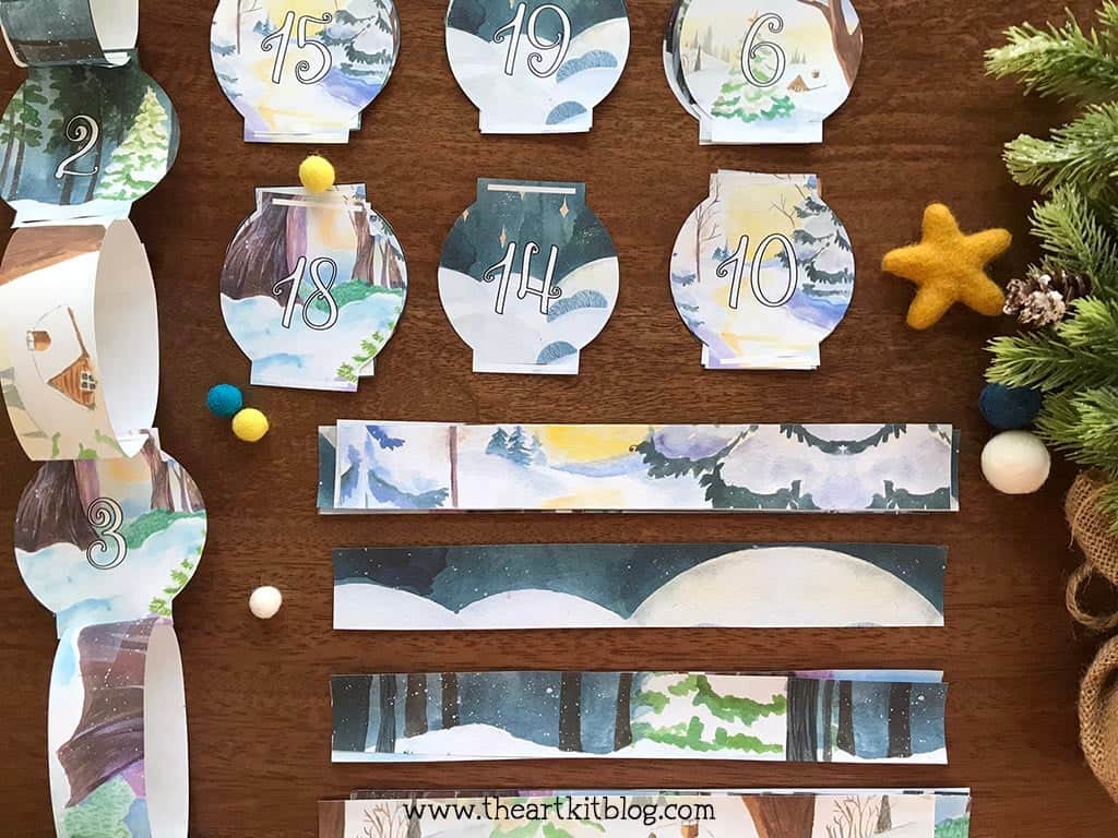 28 Printable Christmas Decorations - Celebrating with kids