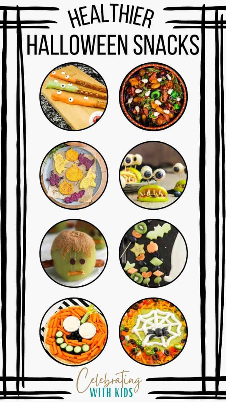 15 Healthy Halloween snacks for kids - Celebrating with kids